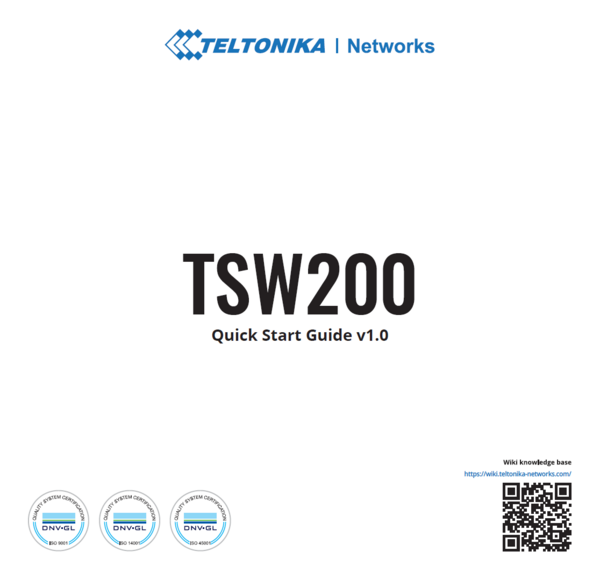 TSW200 Product Change Notifications - Teltonika Networks Wiki