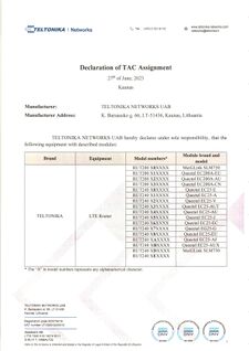 TAC codes - Teltonika Networks Wiki